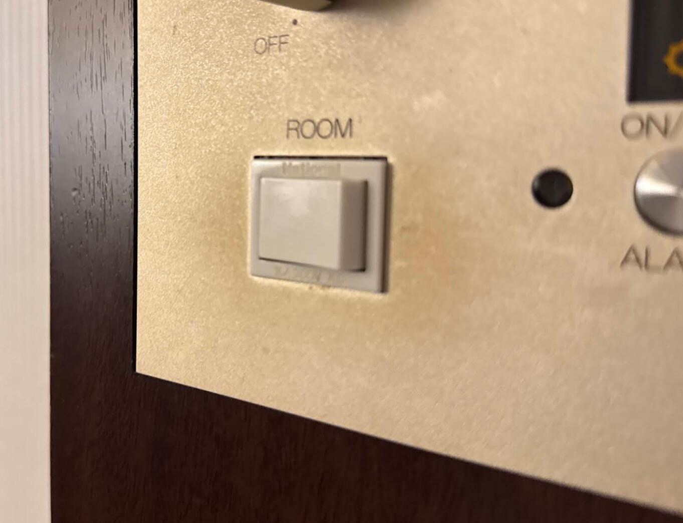 Blackened switch