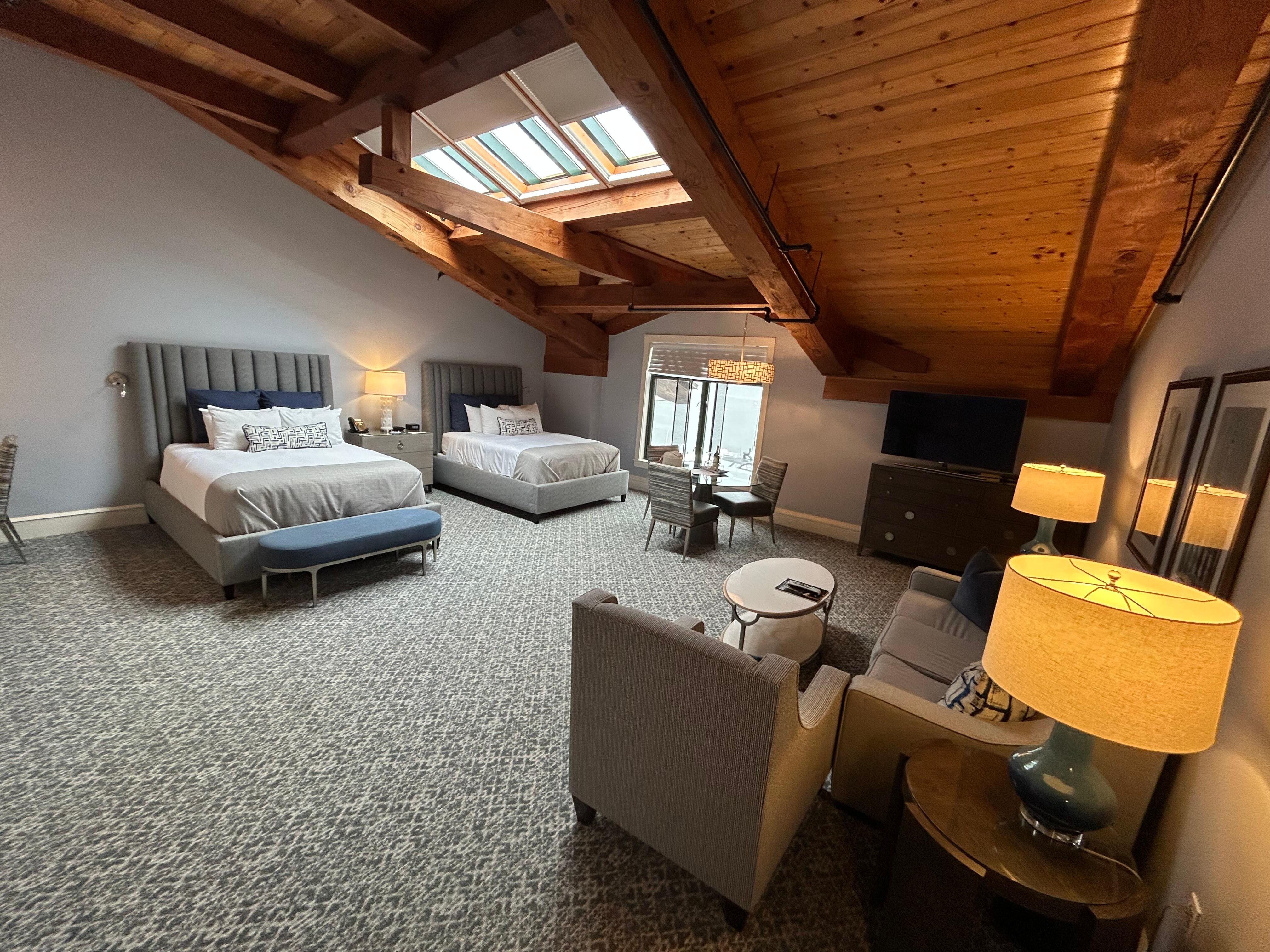 The room