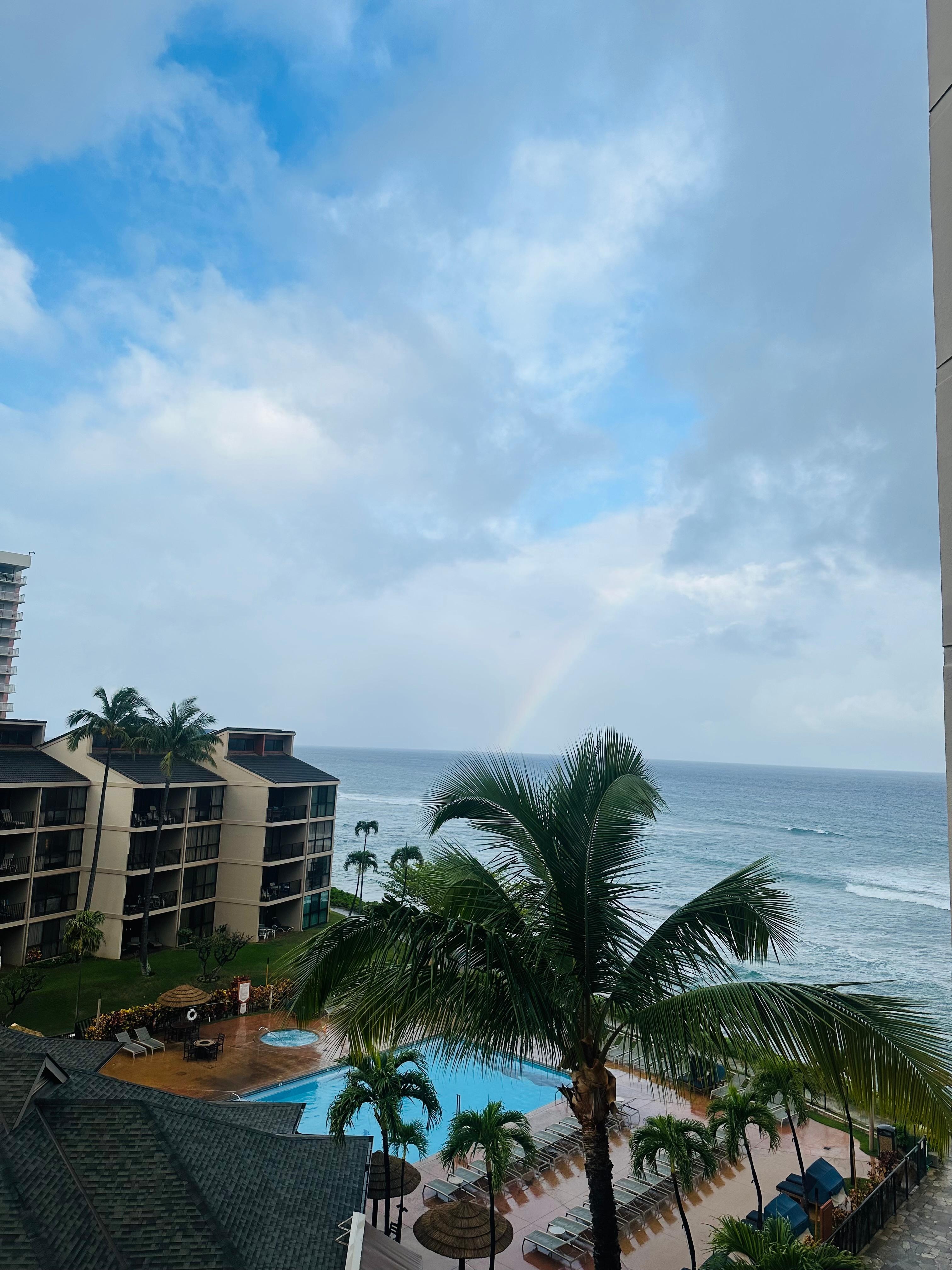 View from my room on the 6th floor