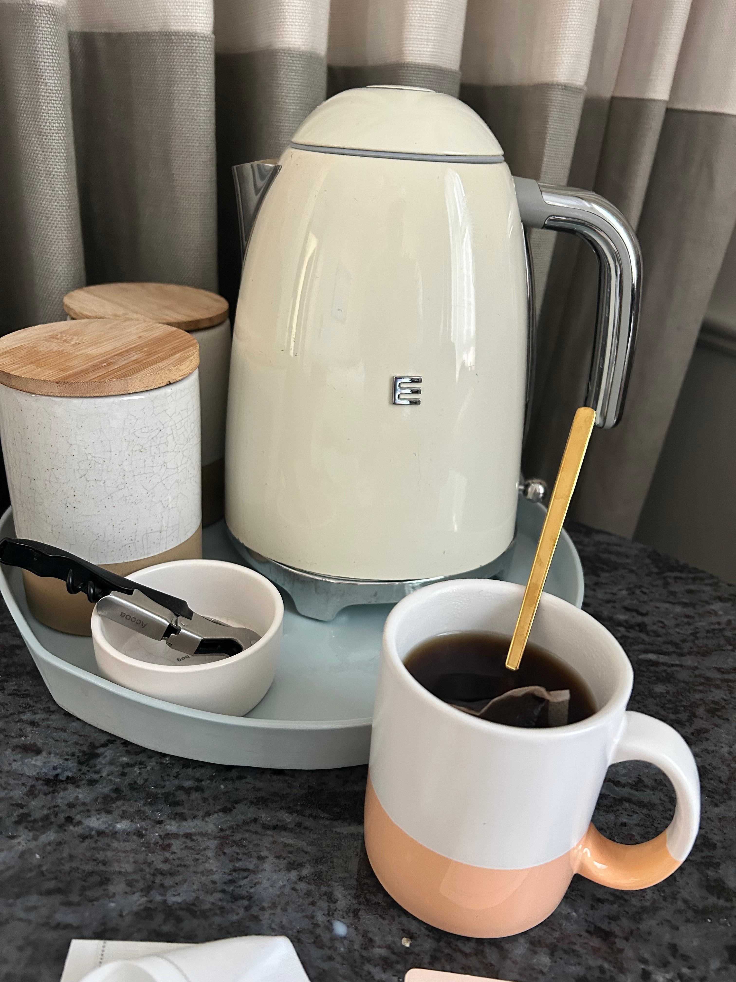 Loved loved this! We drank all the tea and coffee 