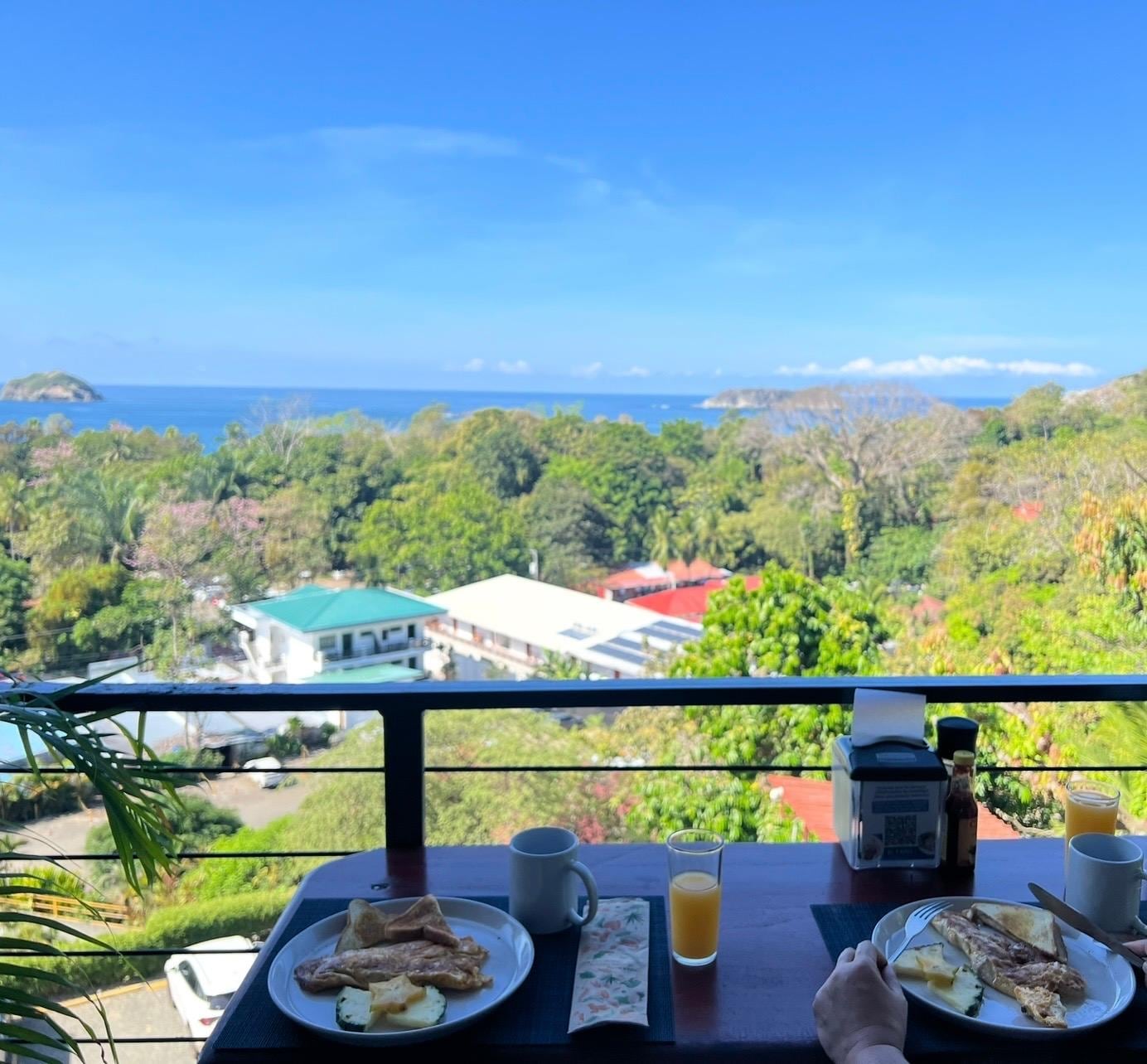 View from restaurant