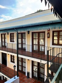 Vista da pousada