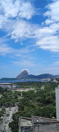 A vista é incrível.