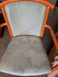 Absolutely disgusting chair. You could find a better chair in a garbage can.