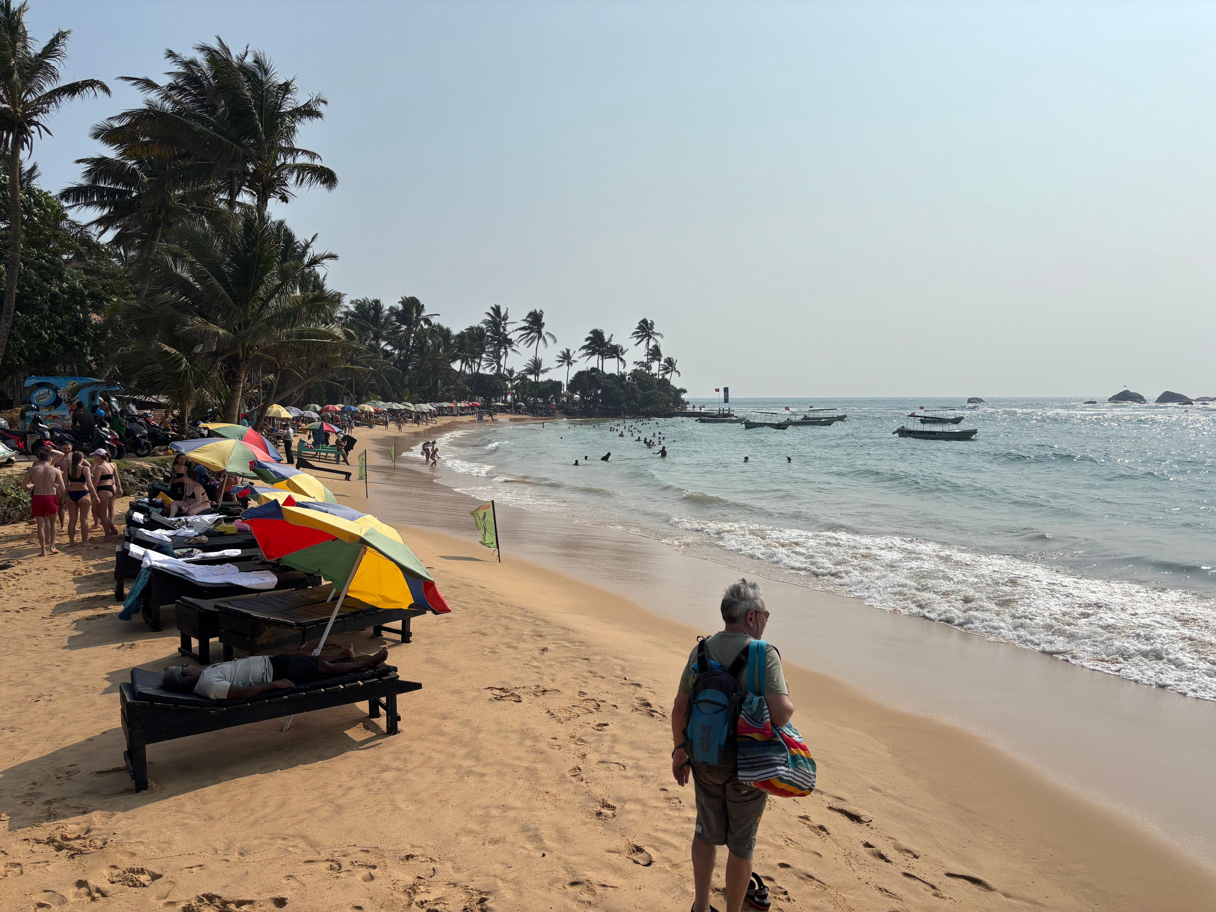Hikkaduwa beach a good clean would be good 