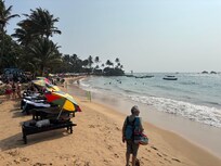 Hikkaduwa beach a good clean would be good