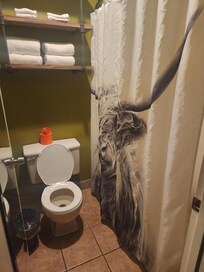 Bathroom in hotel room