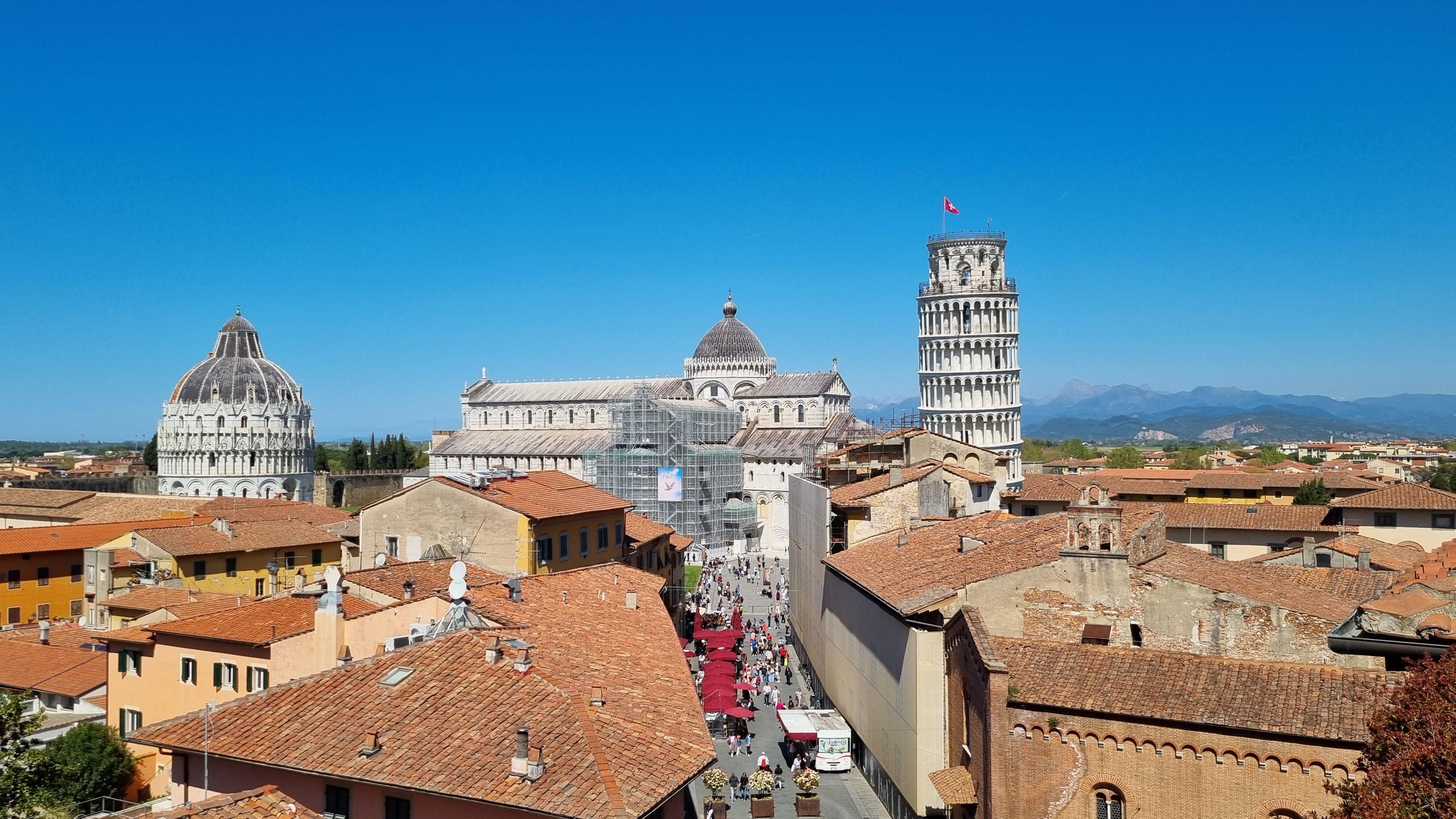 View from the roof top terrace