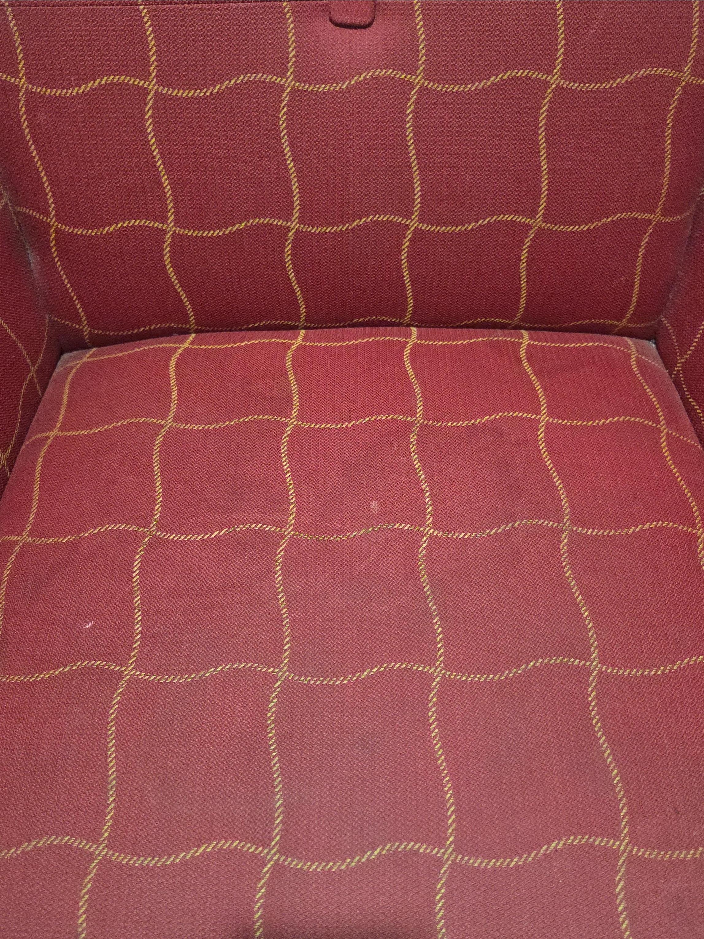 Filthy furniture in room