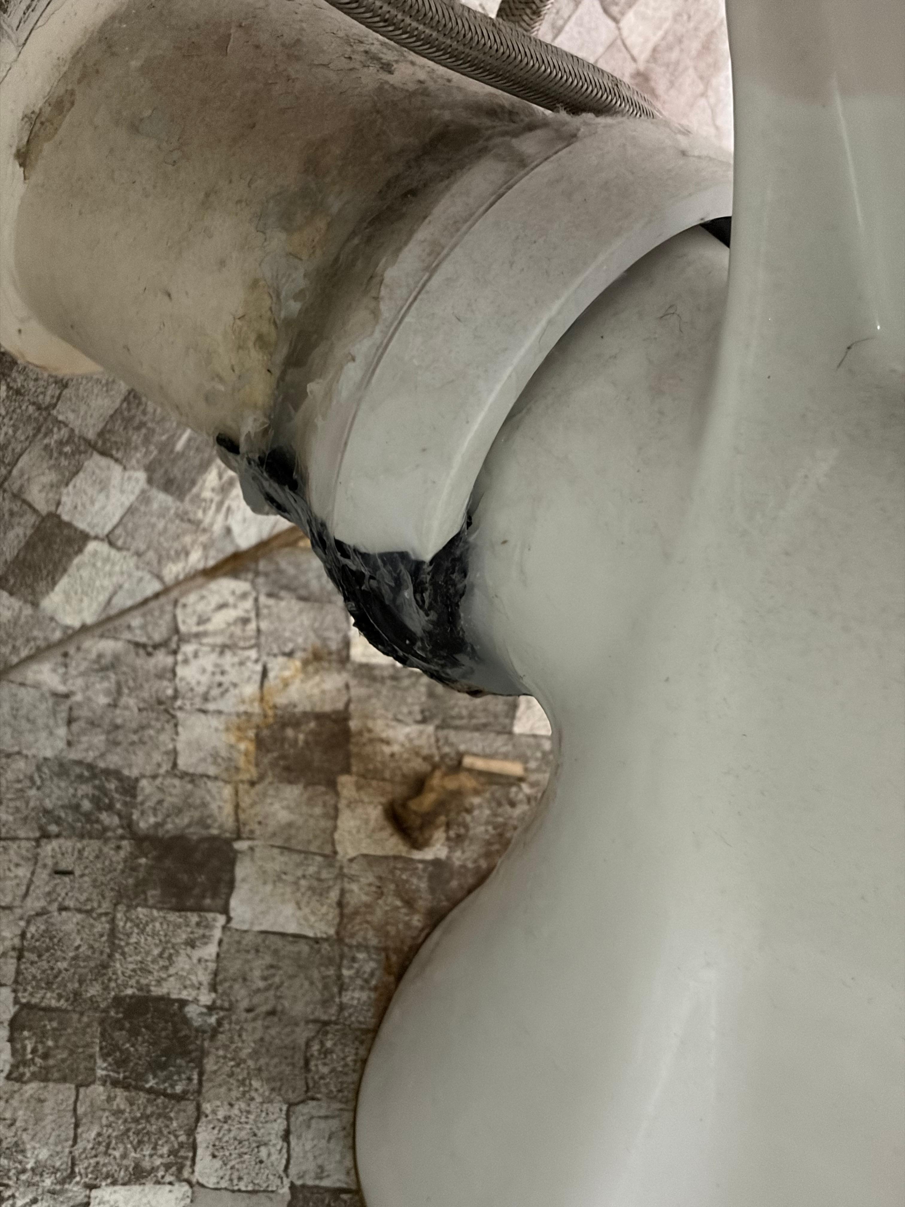 The other side of the toilet 