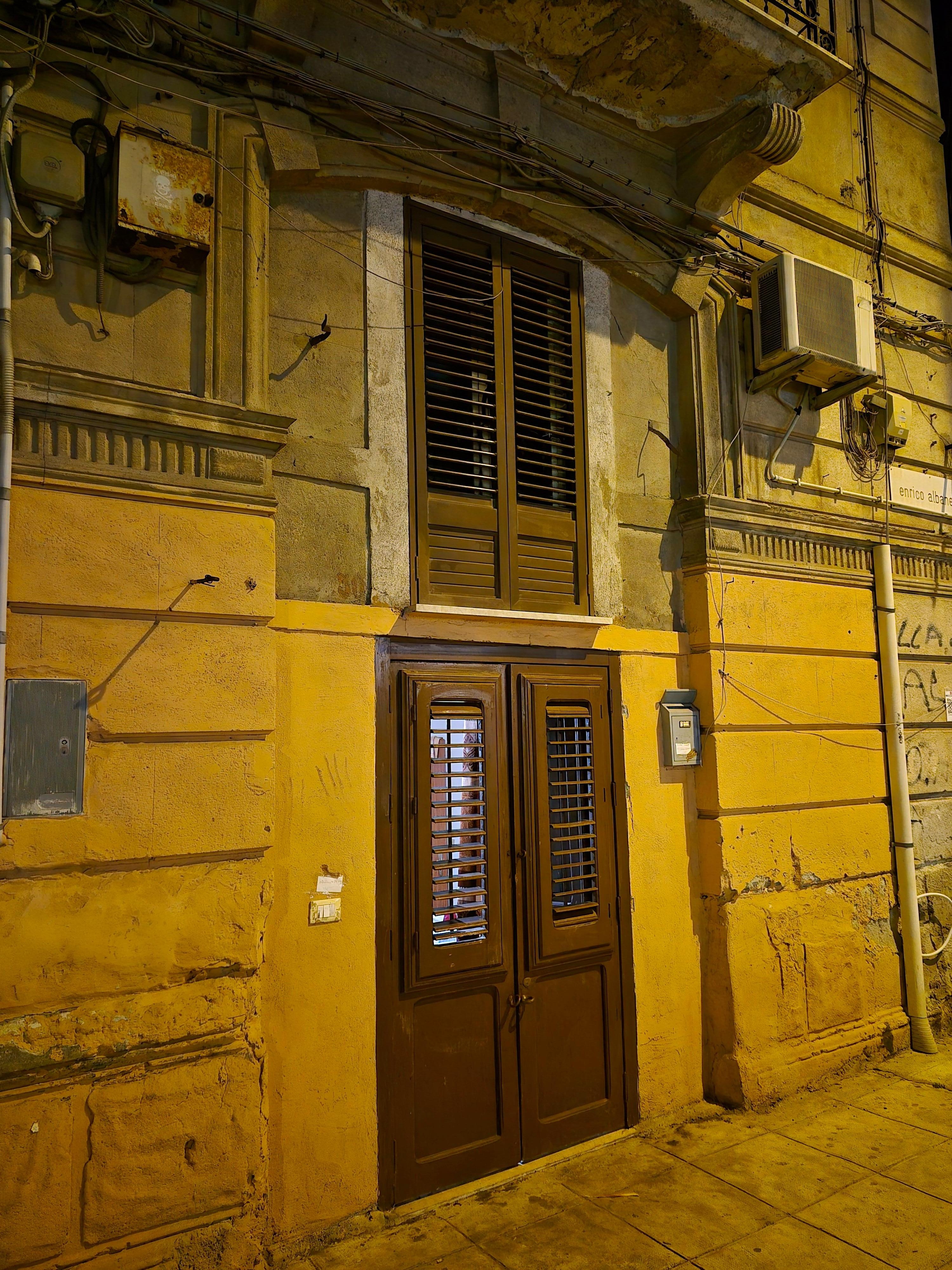 Entrance door..elevator inside.