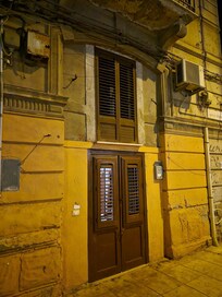 Entrance door..elevator inside.