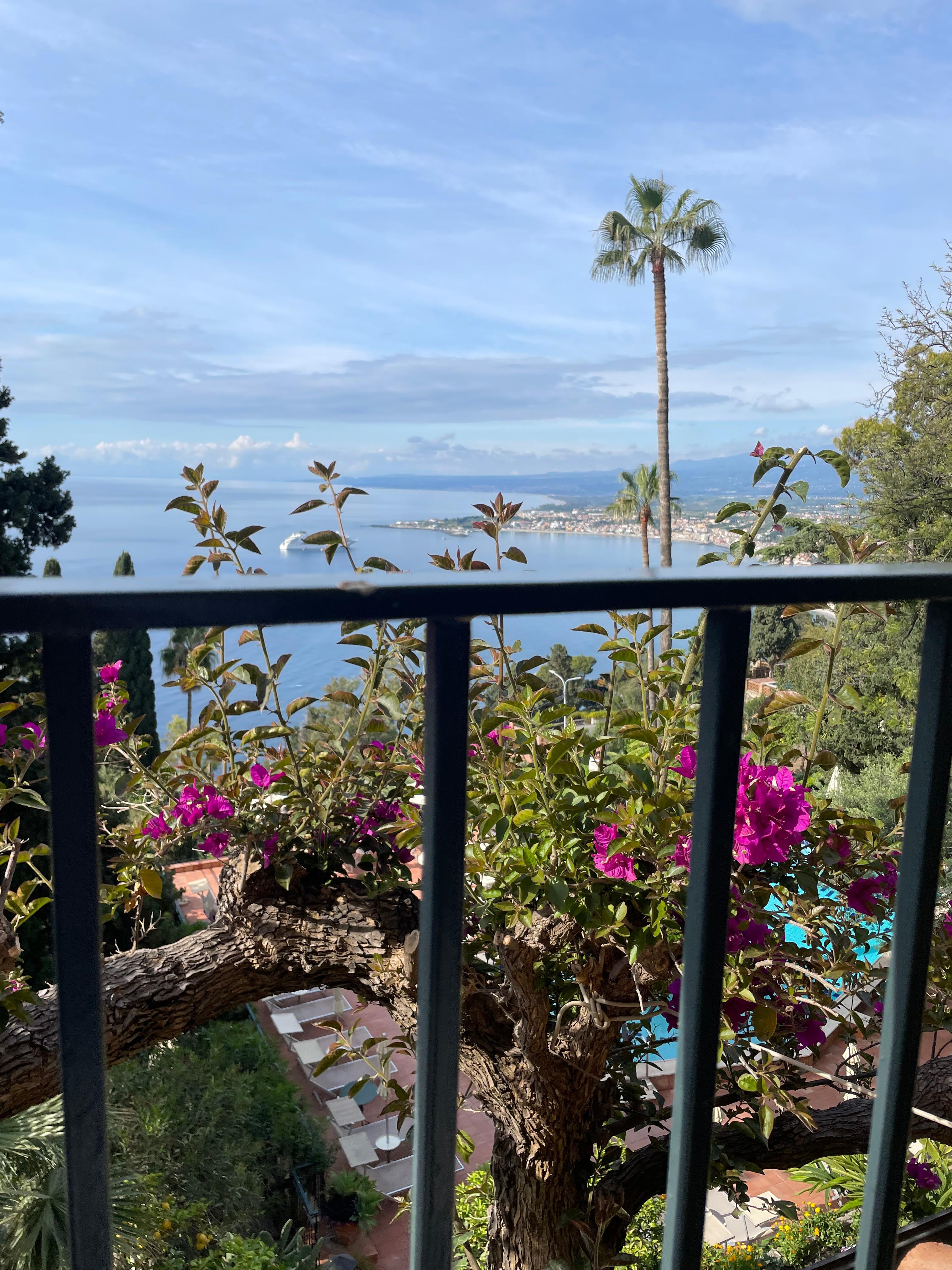 Vue du petit déjeuner 