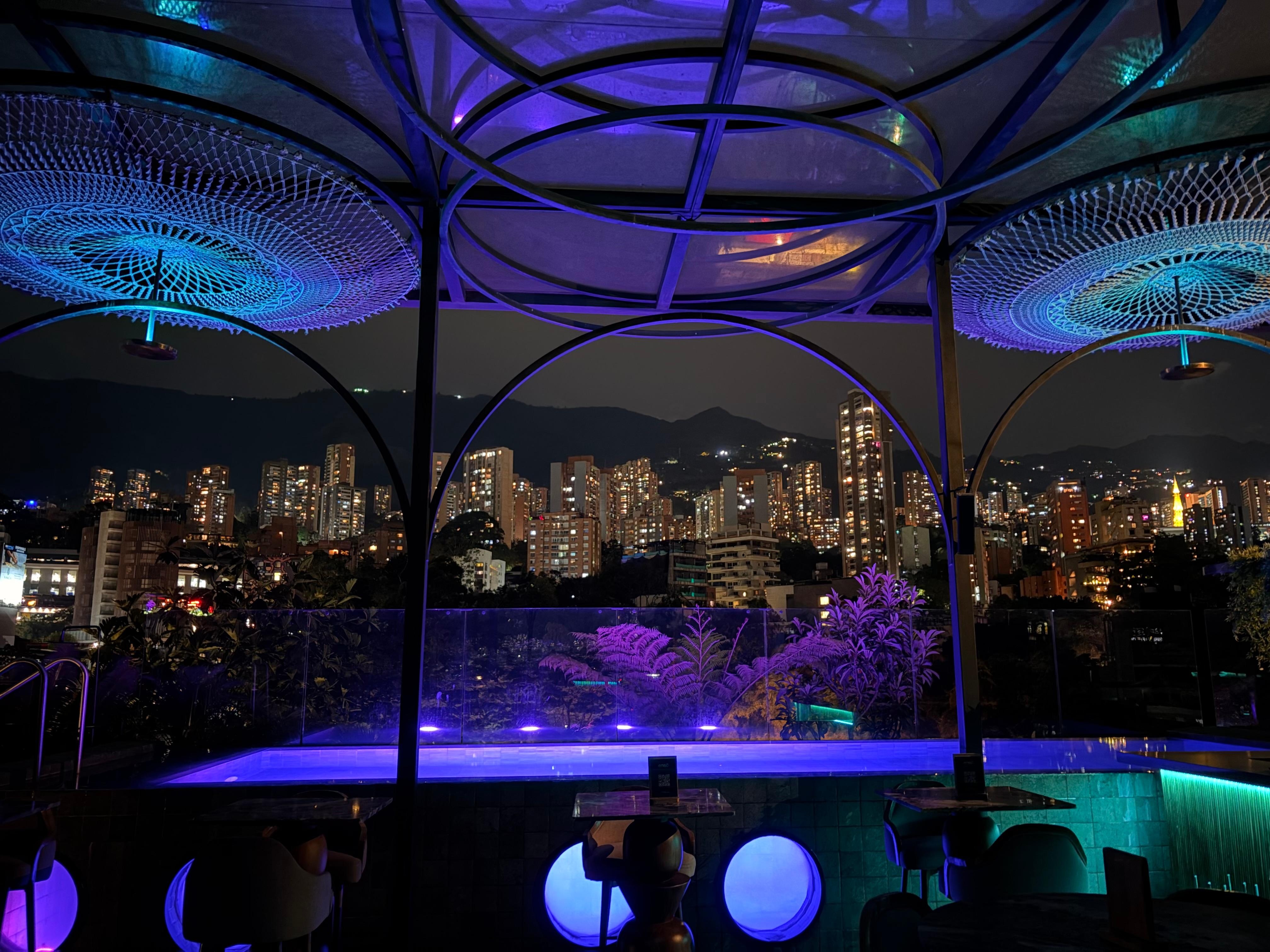 Rooftop bar