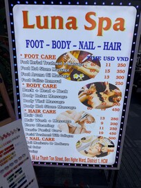 So nice to have a massage place 3 doors from the gotel.