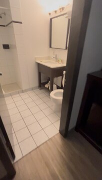 Very tiny shower