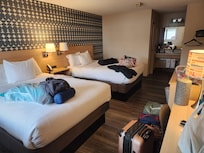 Large enough for my daughter and me.