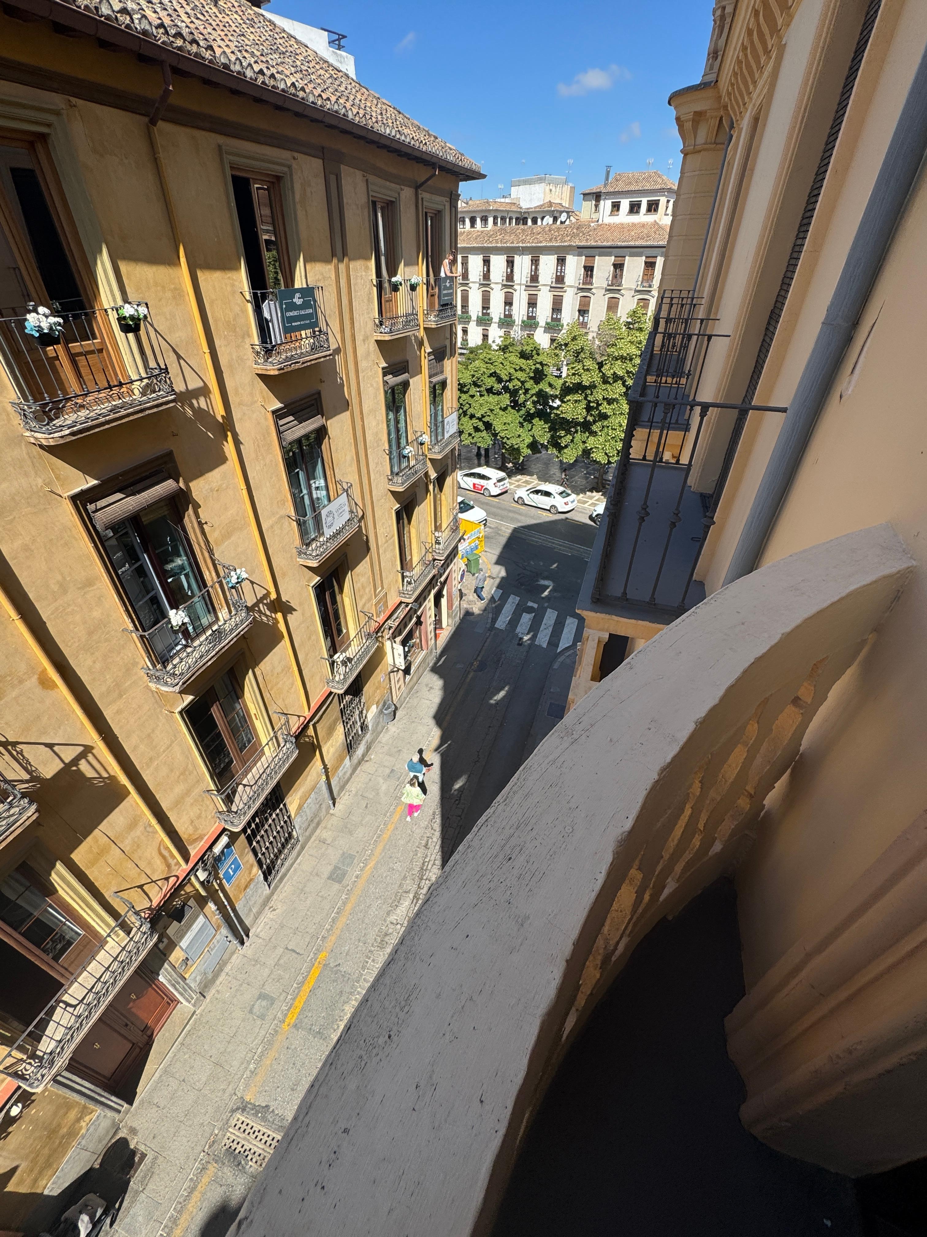 View from room looking towards Plaza Nueva