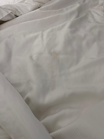 Stain on comforter