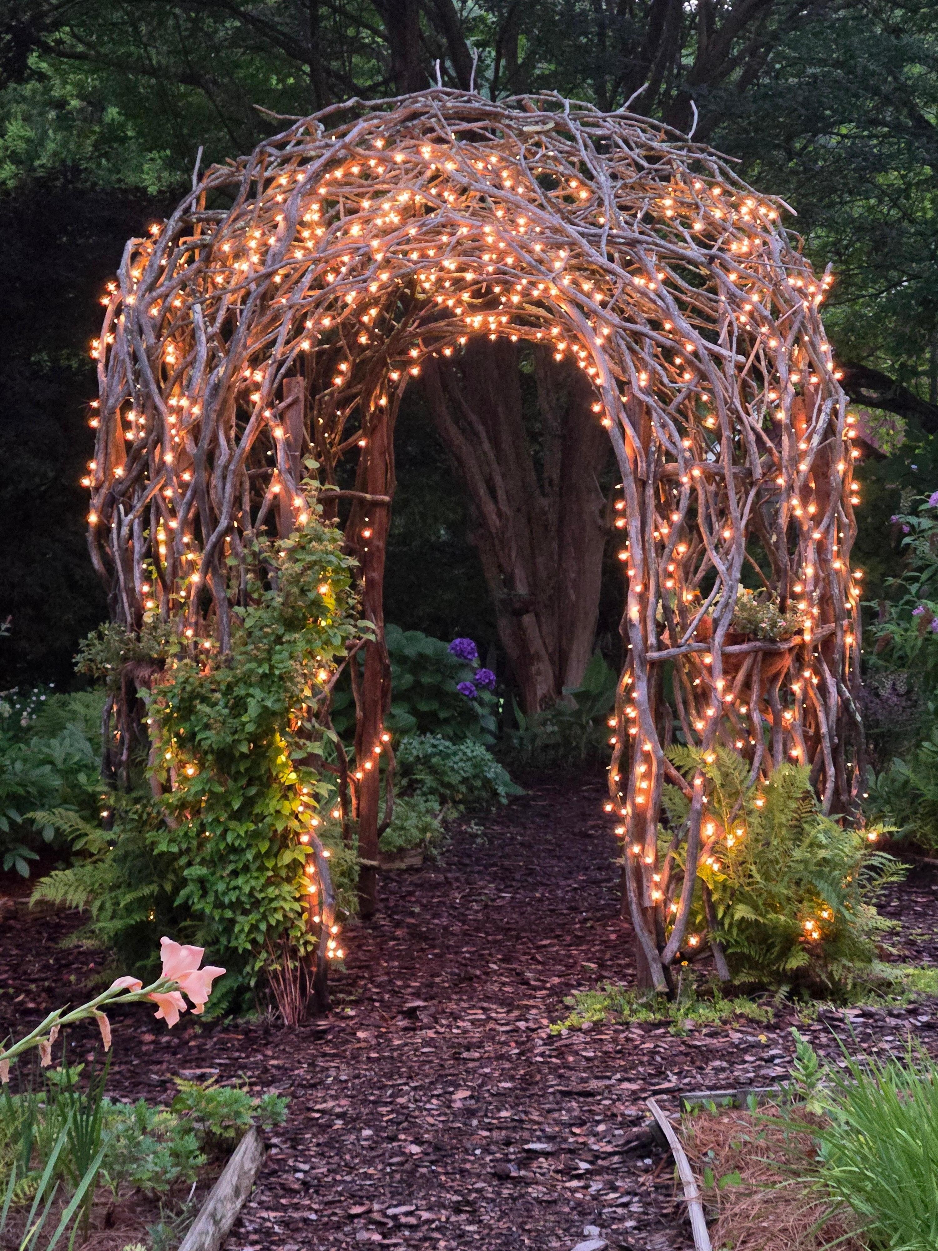 Lit up for the evening!