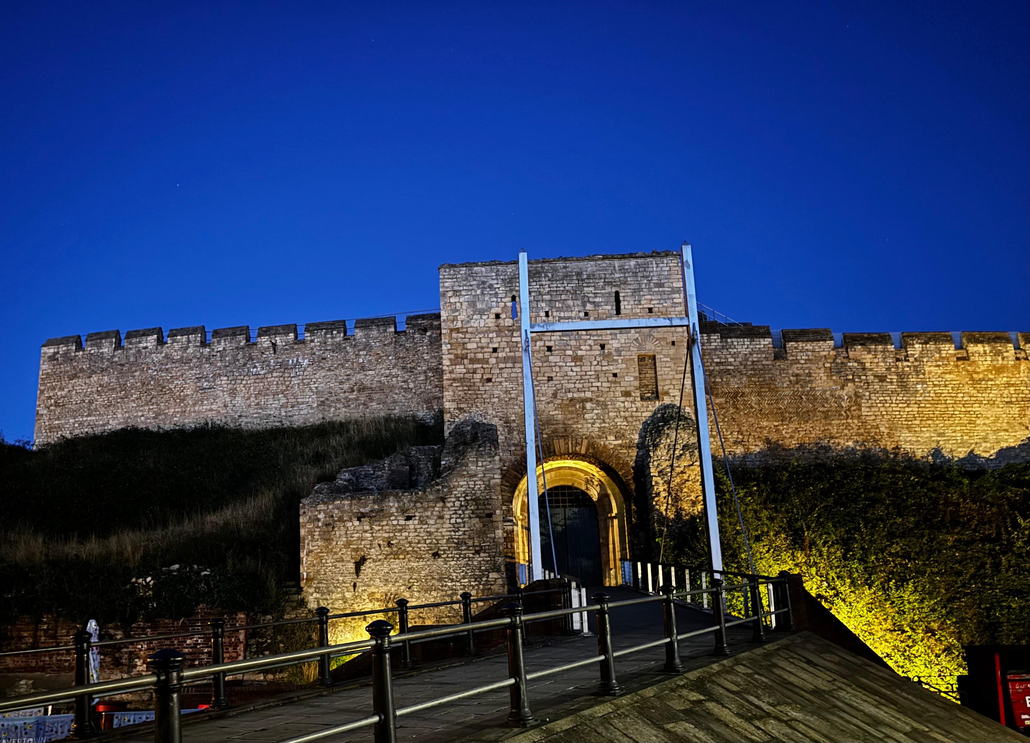 The view from the front of the hotel 