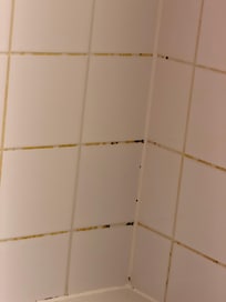 Fliesenzwischenräume schwarz