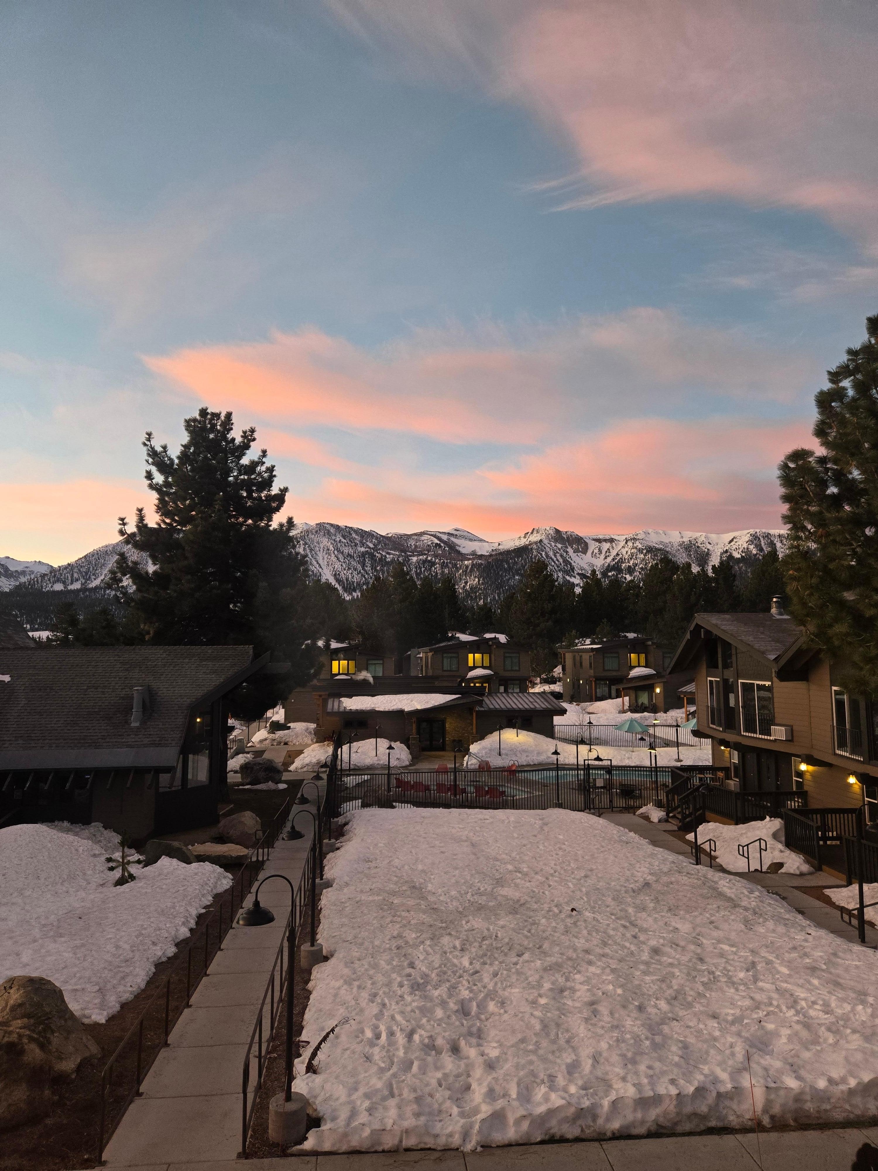 Morning view from my room.