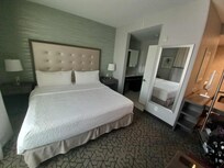 Sleeping area is comfortable and clean.