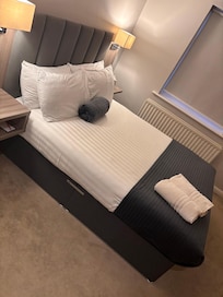 Our bed in the Junior Suite