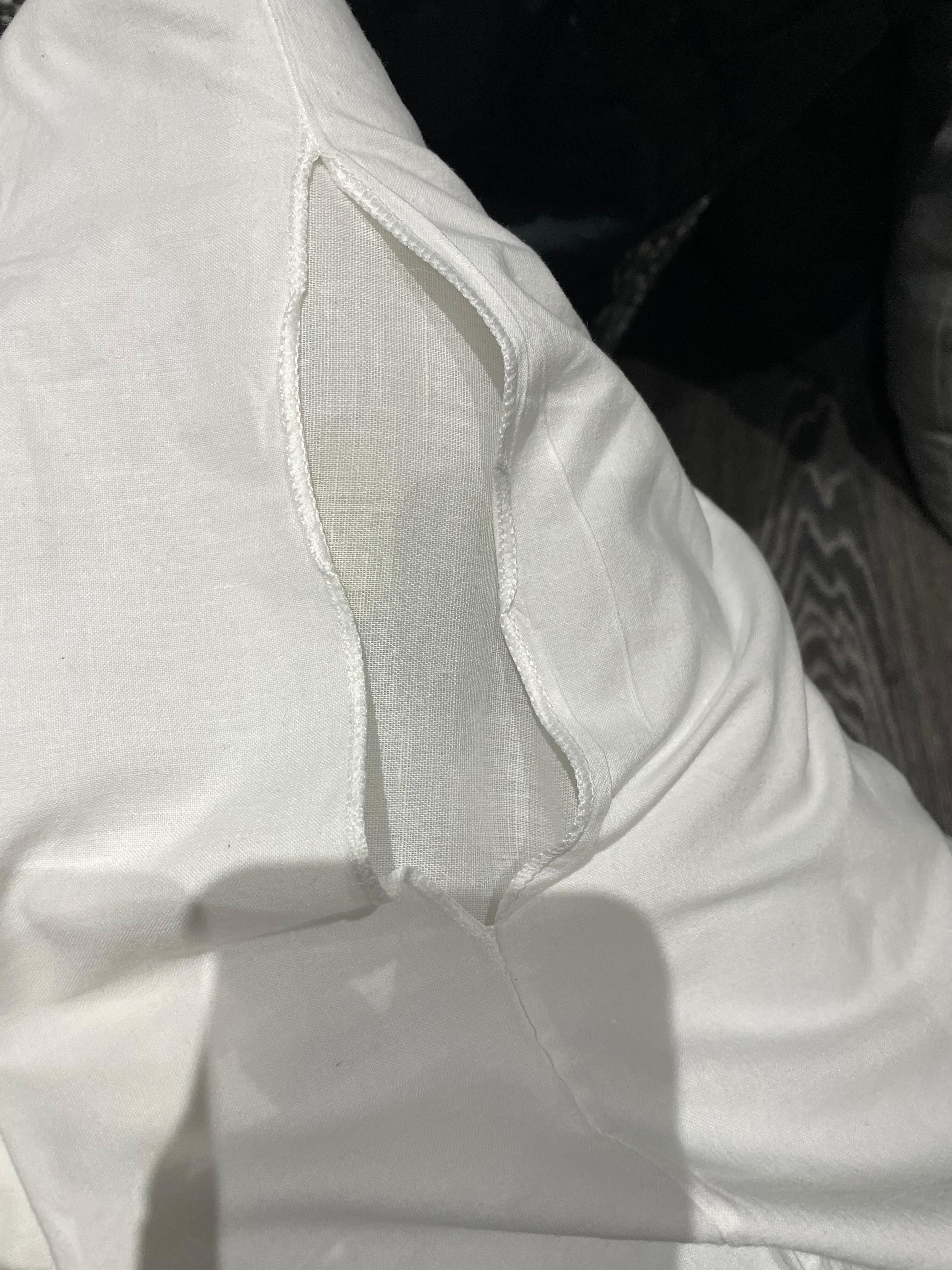 Holes in bed sheets 