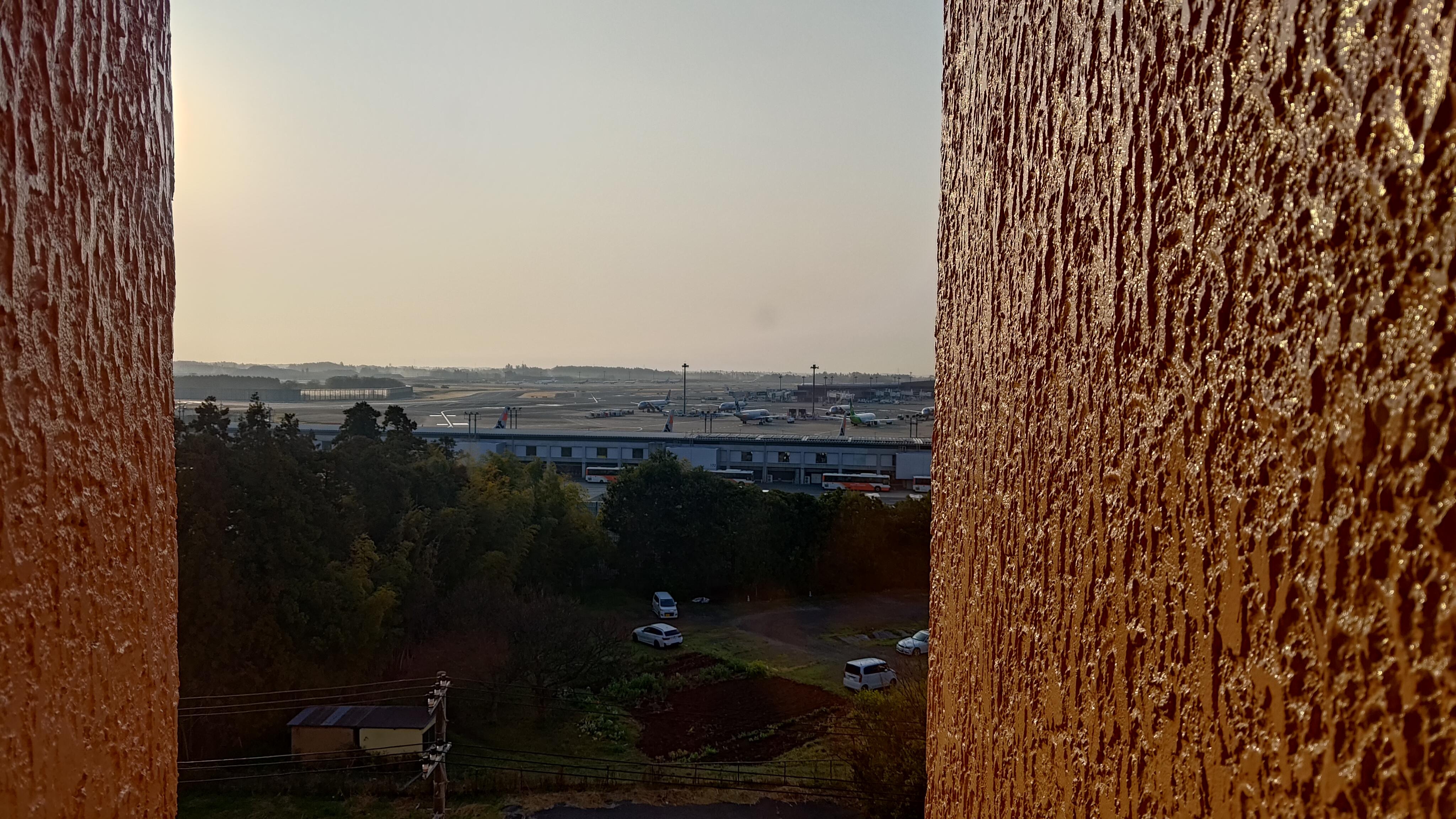 可以看的到機場