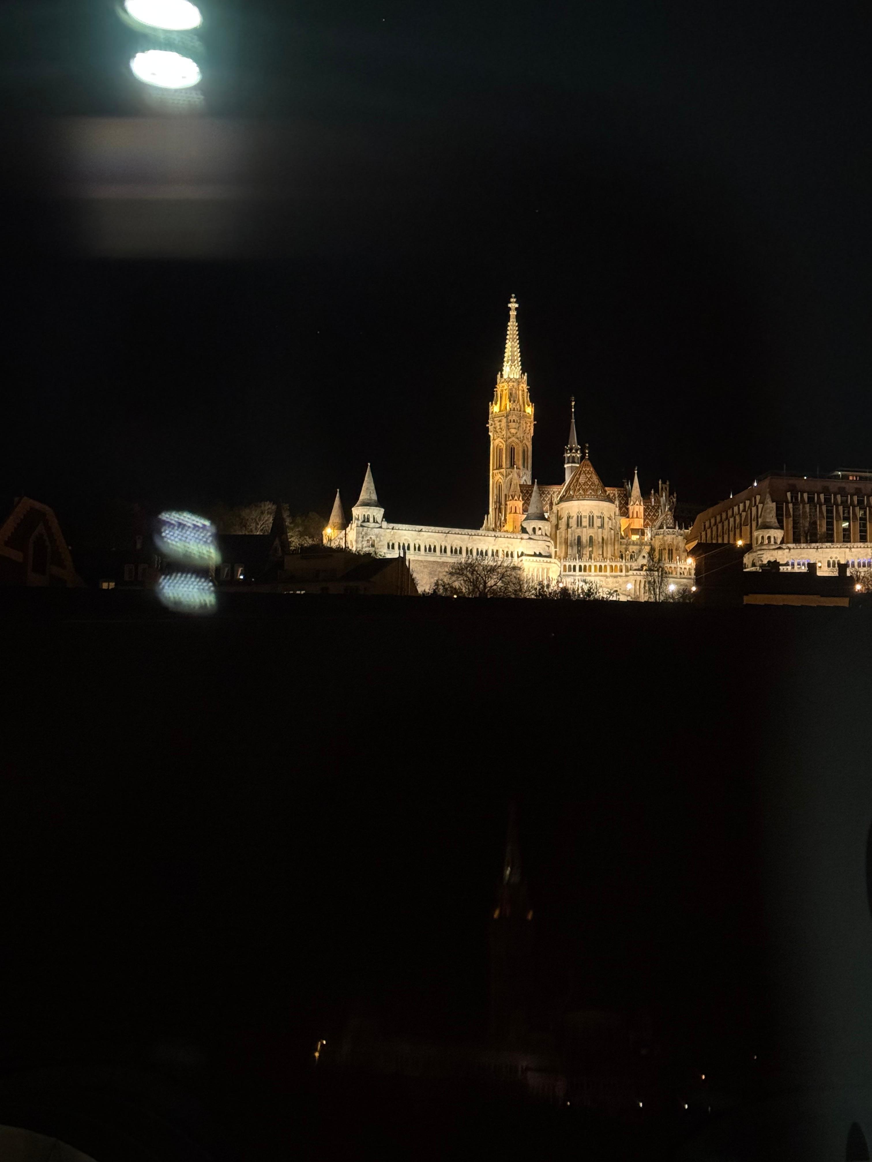 View from the escalator at the hotel