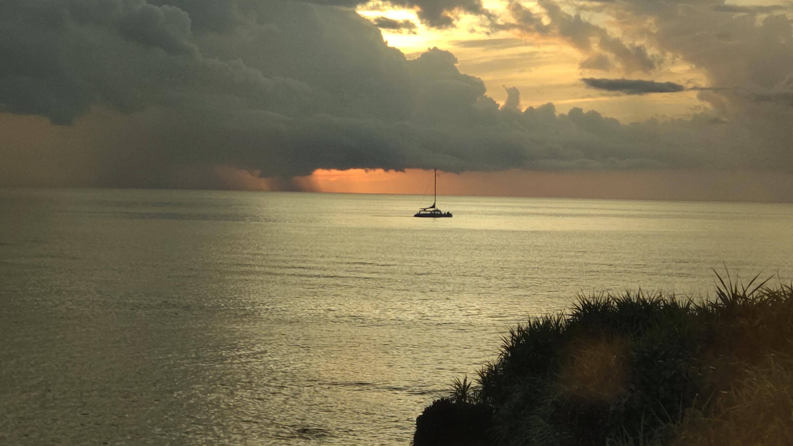 素晴らしい夕日