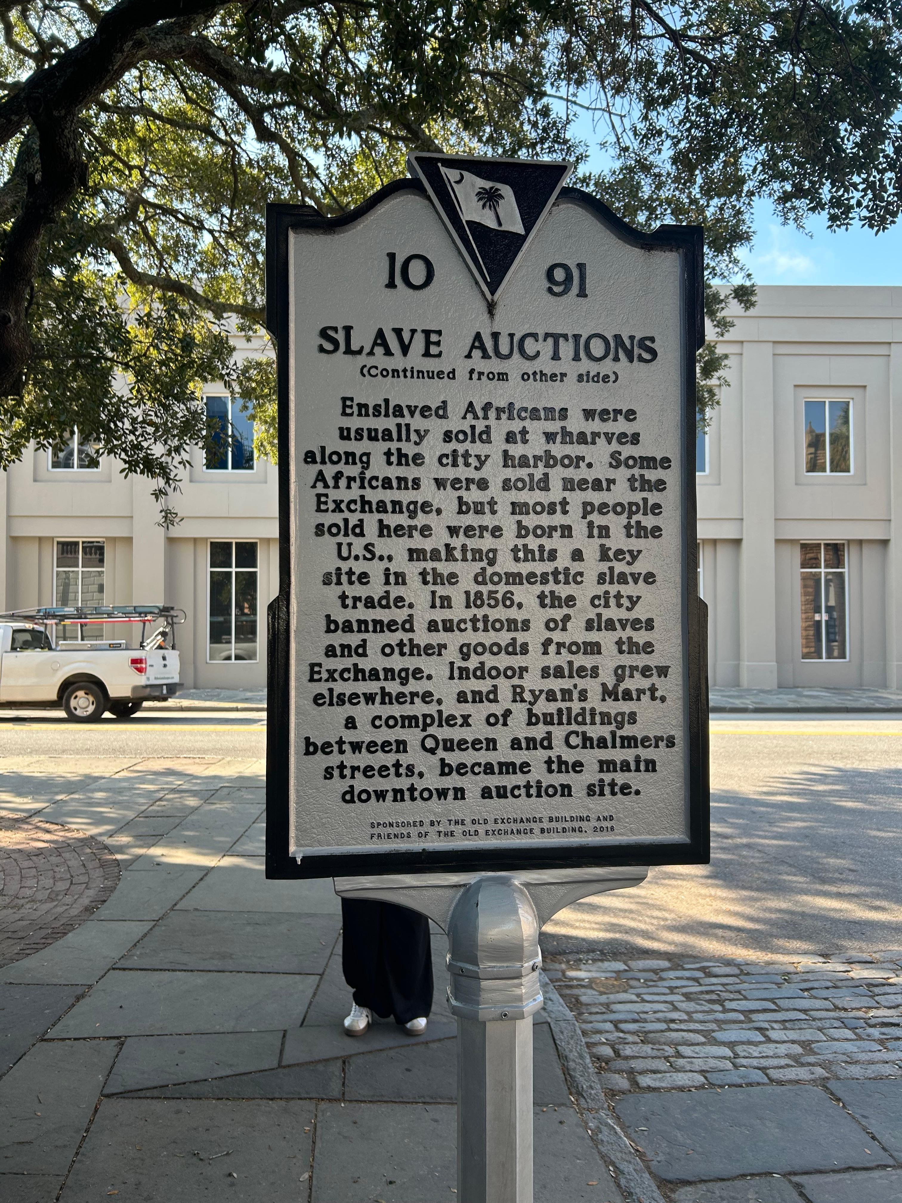 Slave auctioning 