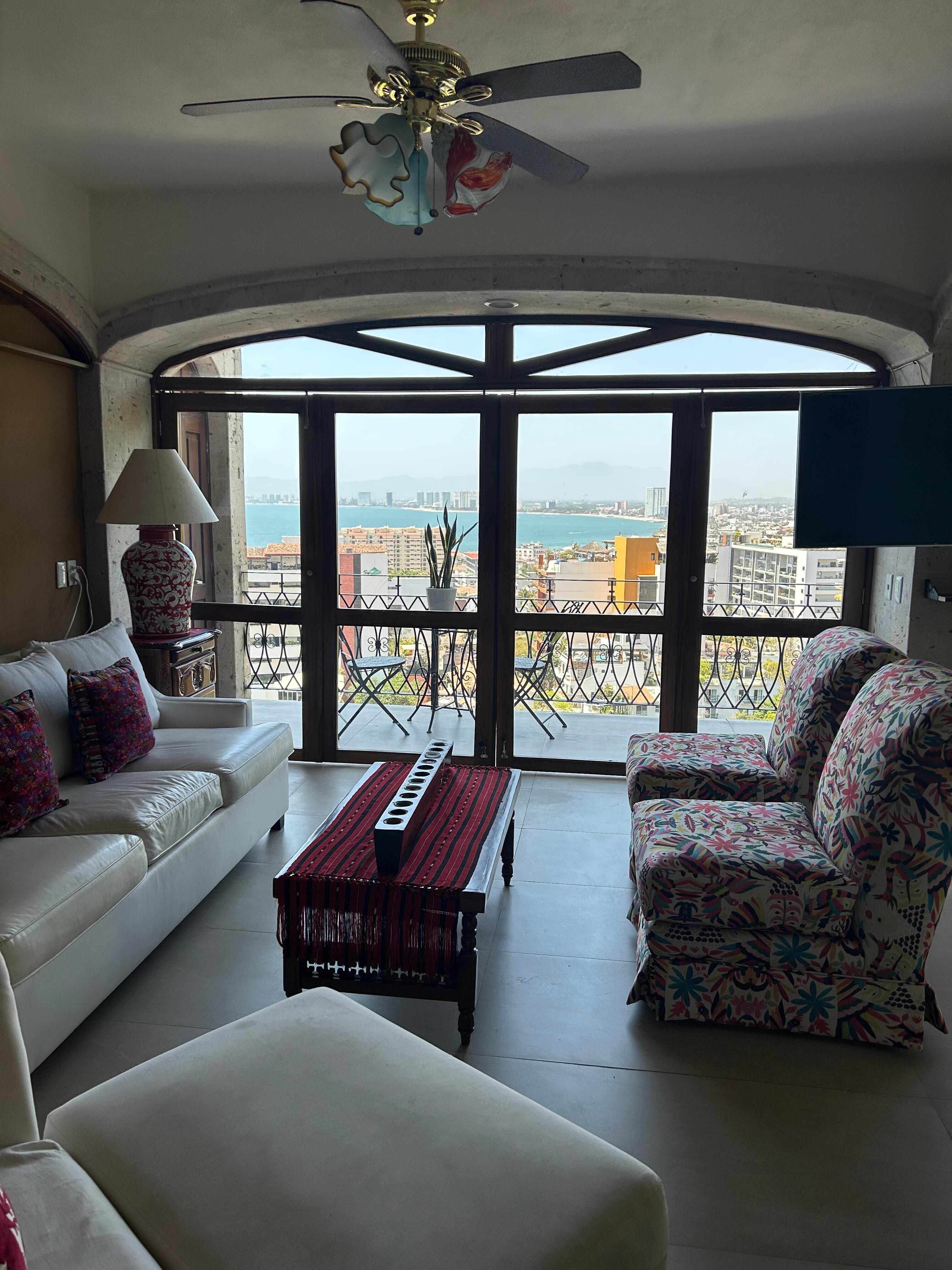 View from our room.