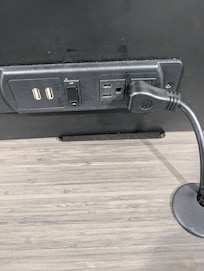 Faulty plug I had to use for the microwave