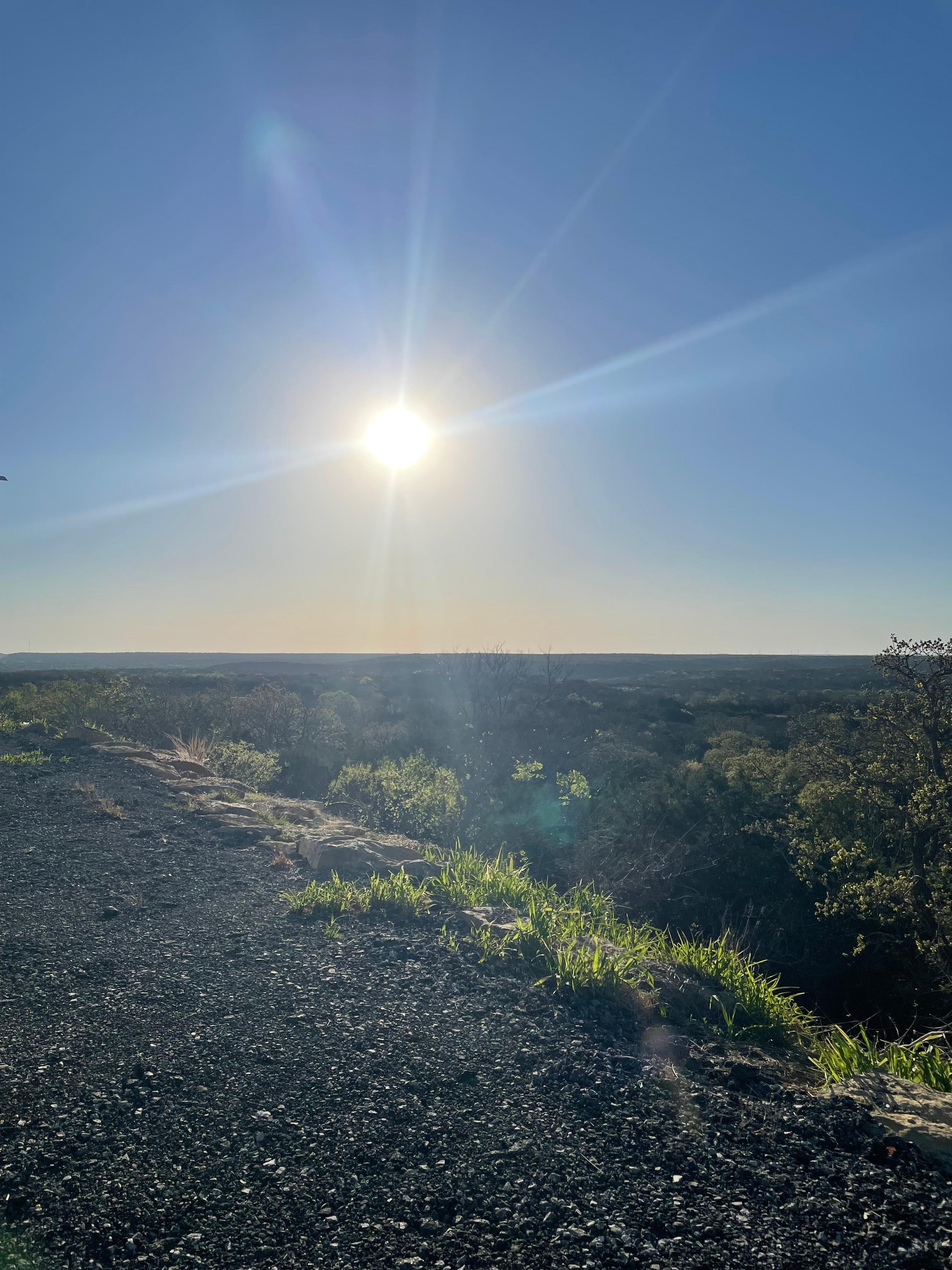 View from the rv area.