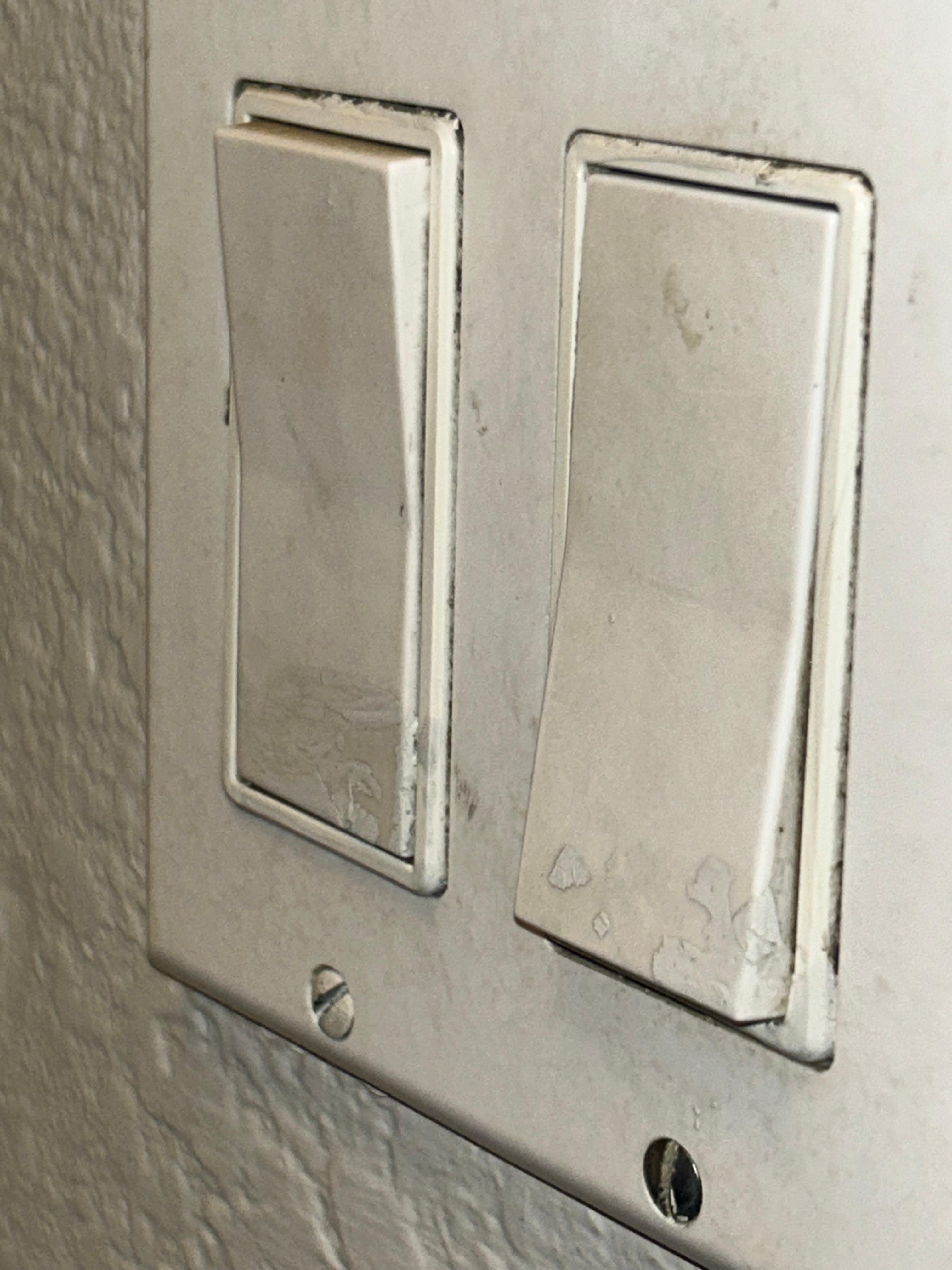 Disgusting. Apparently I can’t submit a review with the 420 that was found in the room. This is a light switch in the room