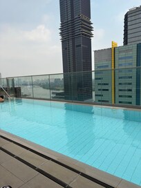 屋上プールからの眺めが良かった