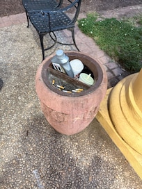 Trash all over premises and cigarette smoking in rooms!