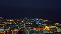 Marina at night