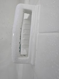 Mold on shower soap dish