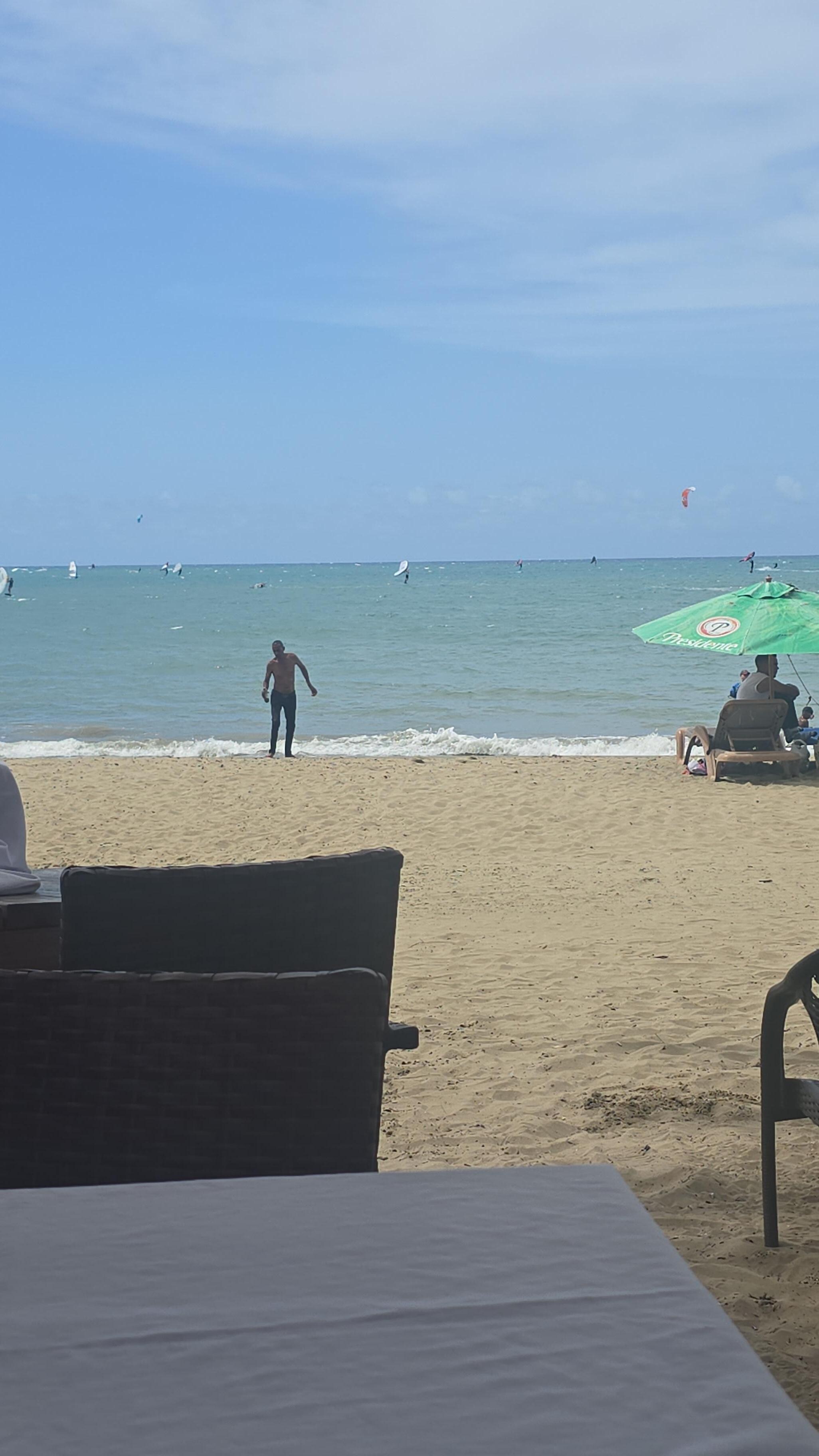 Beautiful beach but there are plenty of less expensive hotels that include more right infront of a beavh
