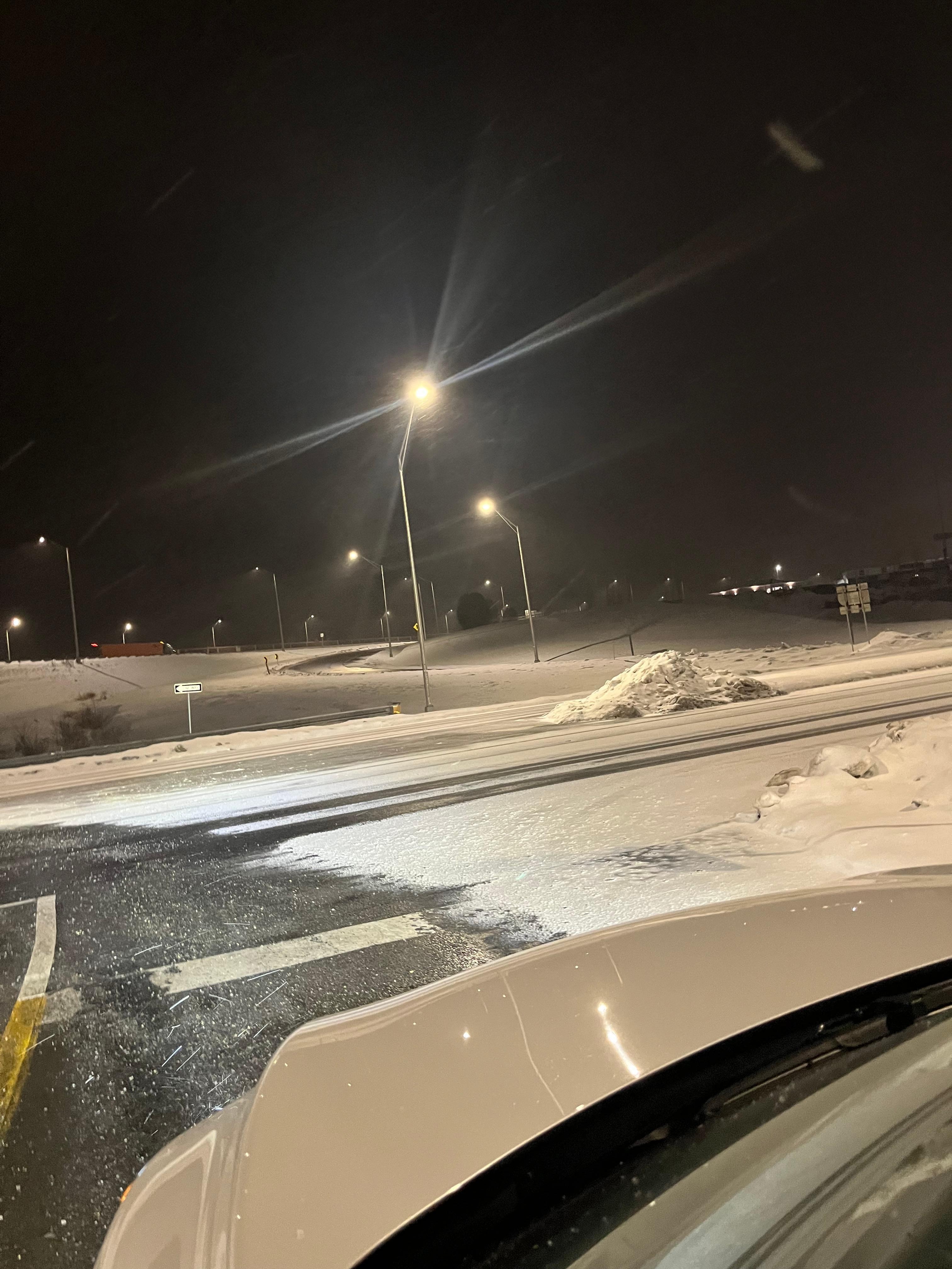 The view getting off of the interstate.