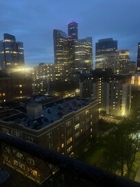 View from rooftop “garden”.