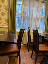 Klistret og uhumsk morgenmadssted