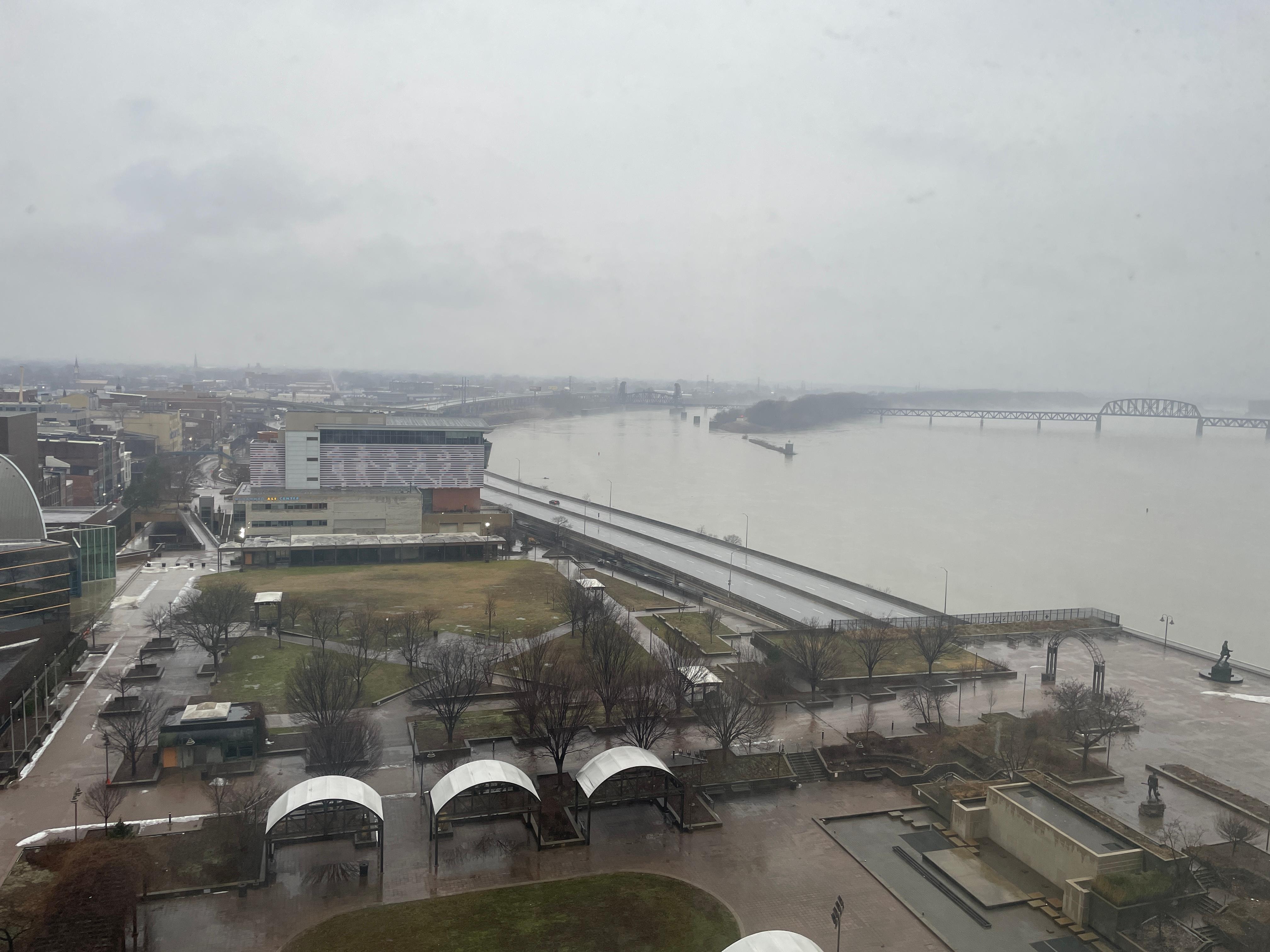 West Tower, 17th floor view