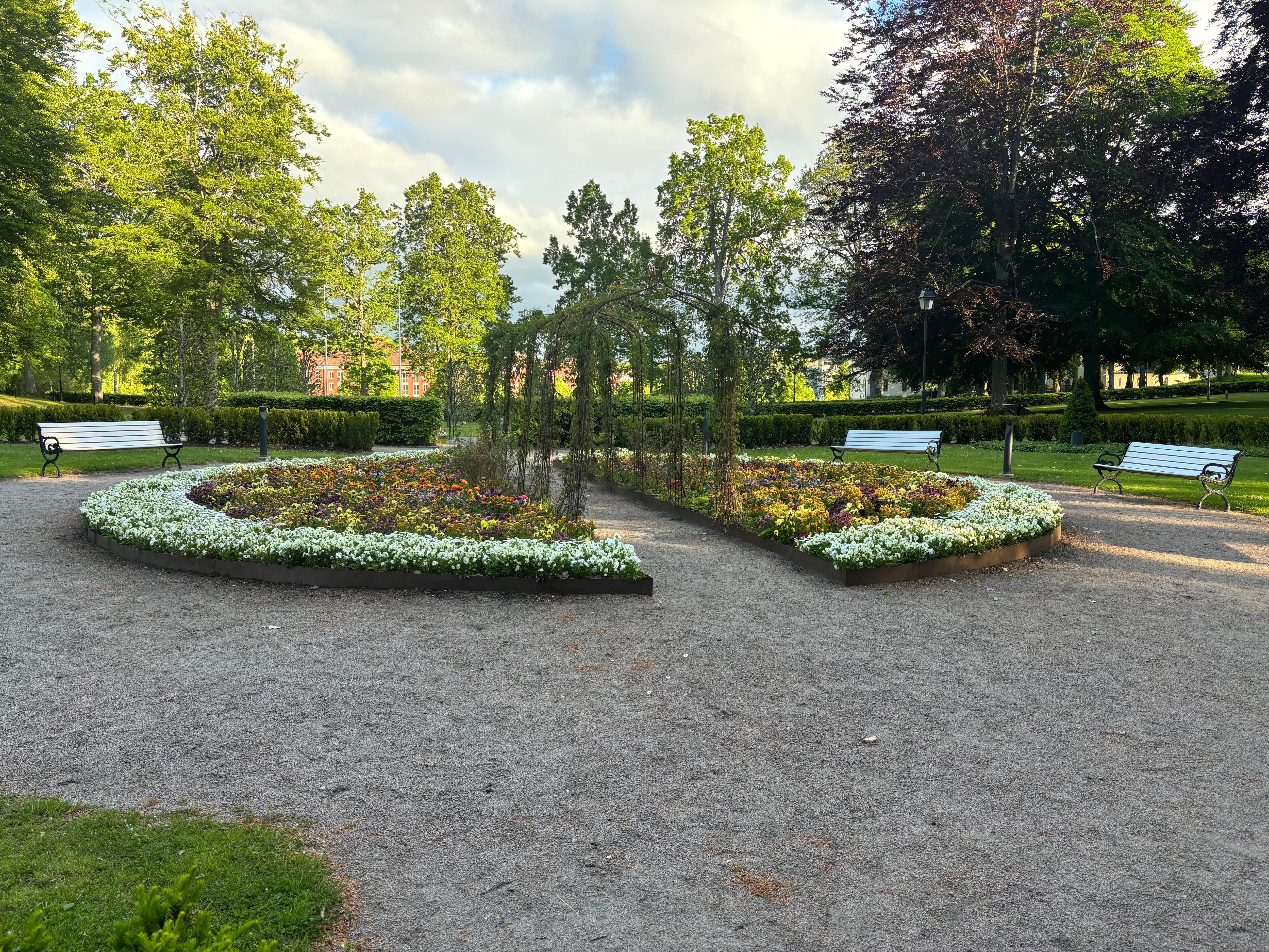 Del av parkanläggningen