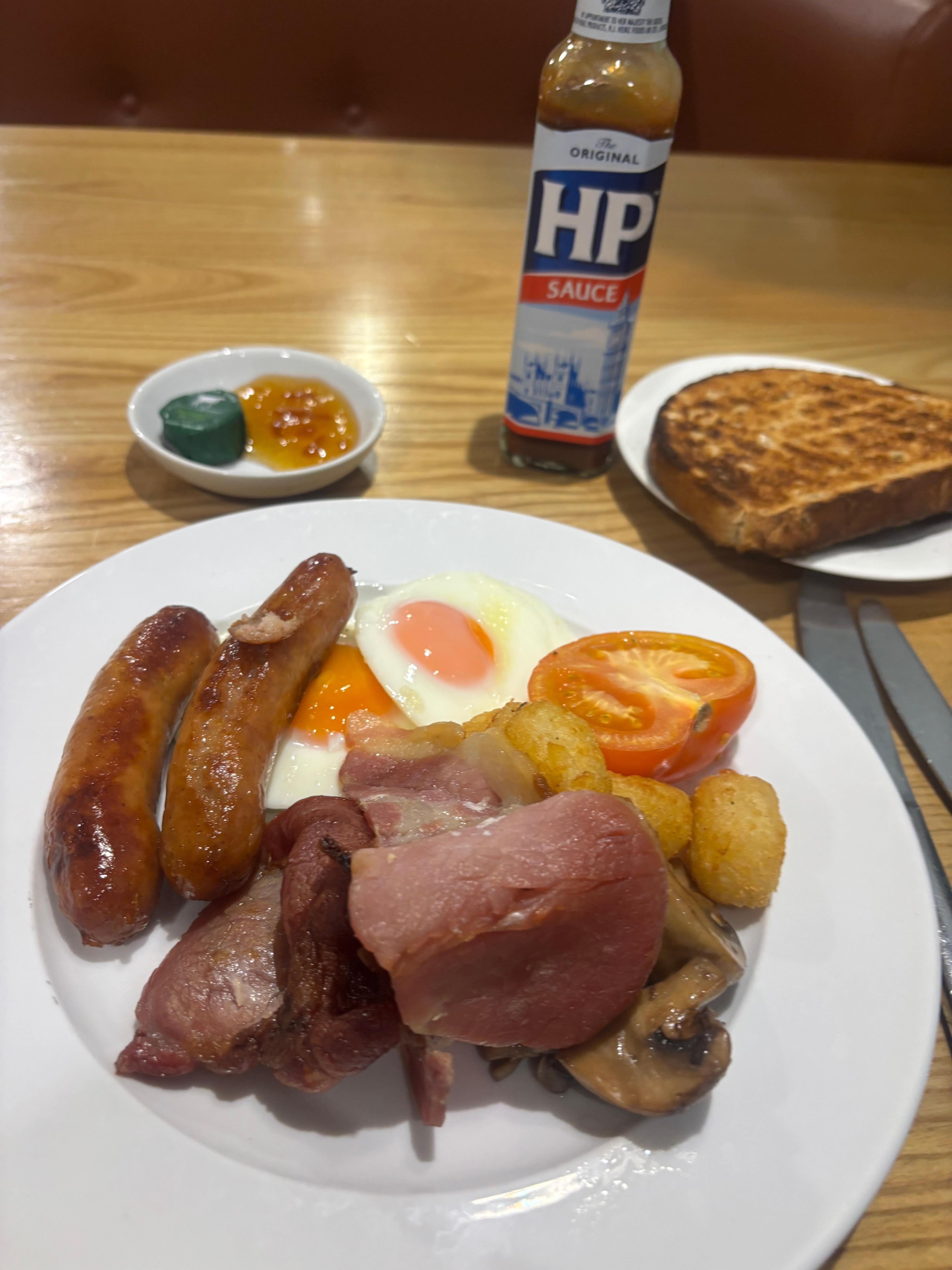 Breakfast fit for kings 