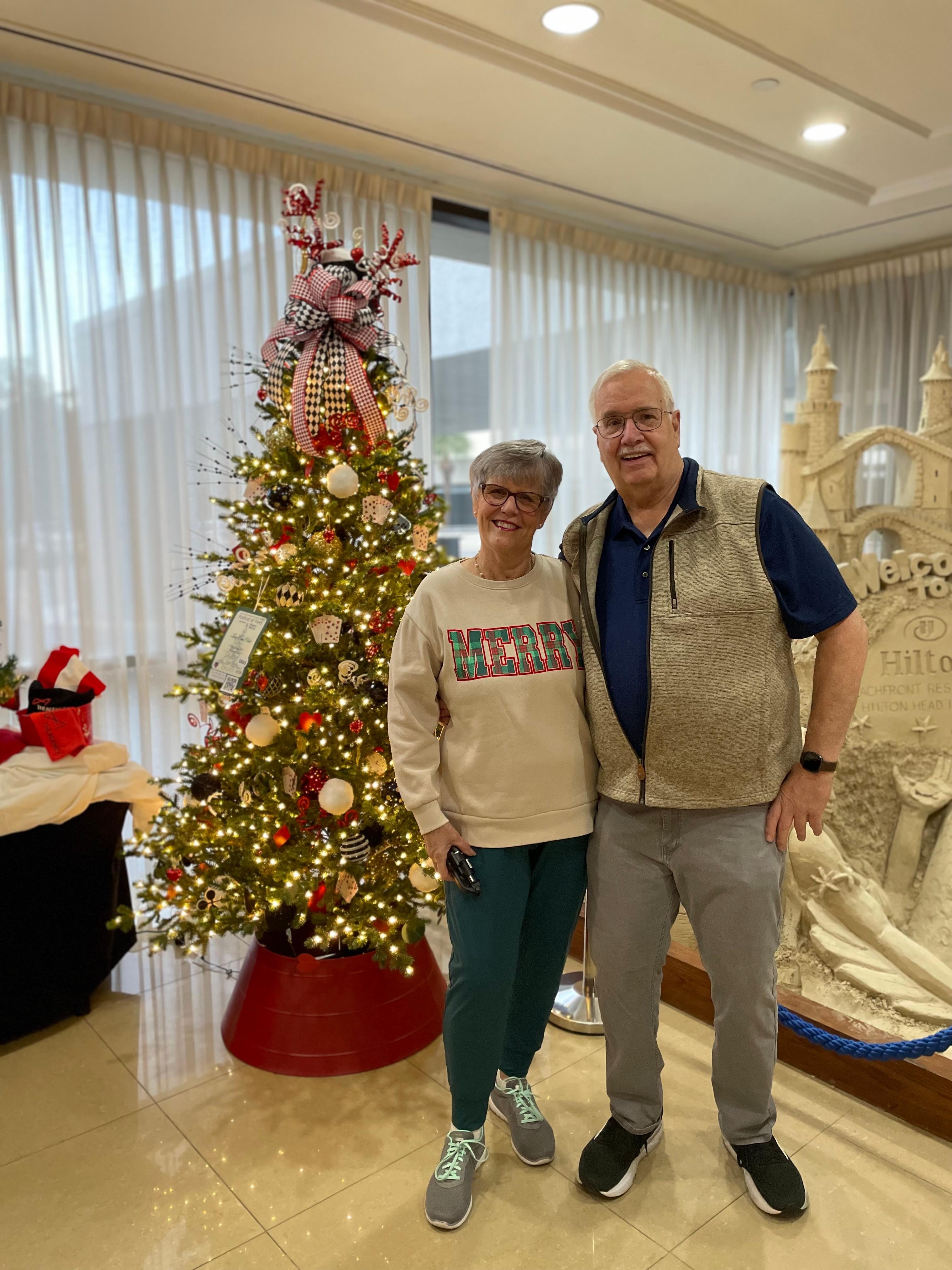 Always enjoy the Christmas trees 